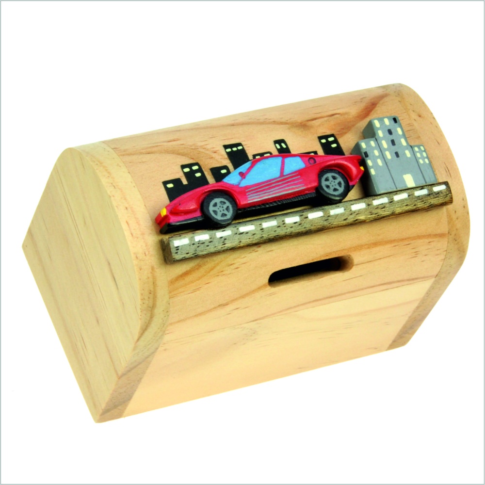 5215-CAR: Red Ferrari Money Box Treasure Chests (Pack Size 3) Price ...