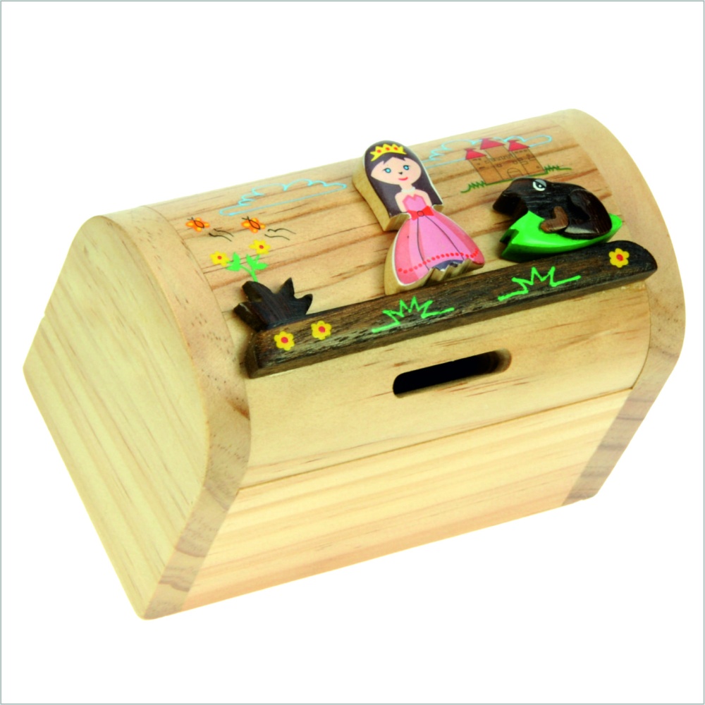 5215G: Girls Princess Money Boxes (Hidden Lock) (Pack Size 3) Price ...